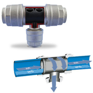 Reducing Tee Connector | Infinity Pipe Systems