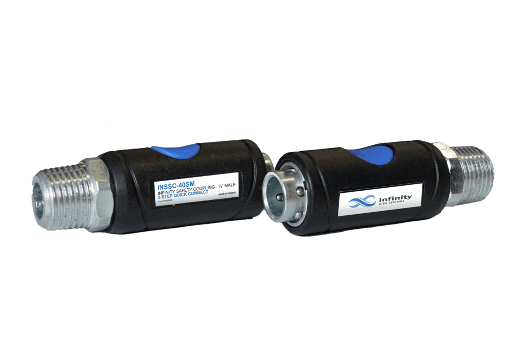 2-Step Safety Coupling | Infinity Pipe Systems