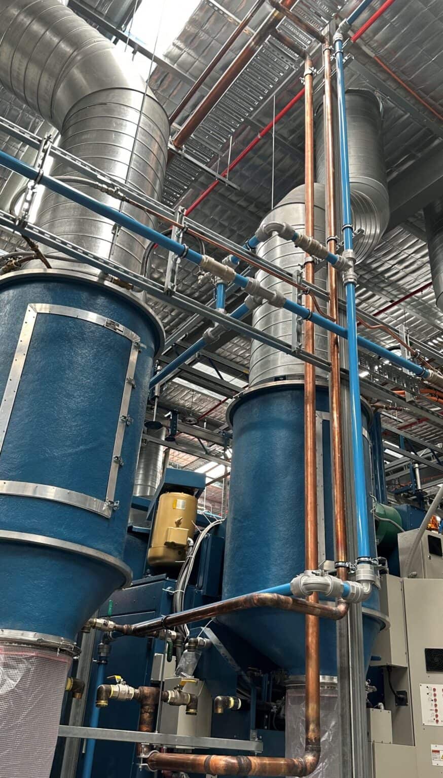 Compressed Air Aluminium Airline | Infinity Pipe Systems Project Management